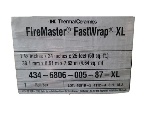 FIREMASTER FASTWRAP XL,1-1/2 X 24" X 25', (50 SQ FT) | eBay
