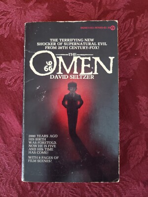 The Omen by David Seltzer (1976, Mass Market) Signet Good Movie Tie-in ...