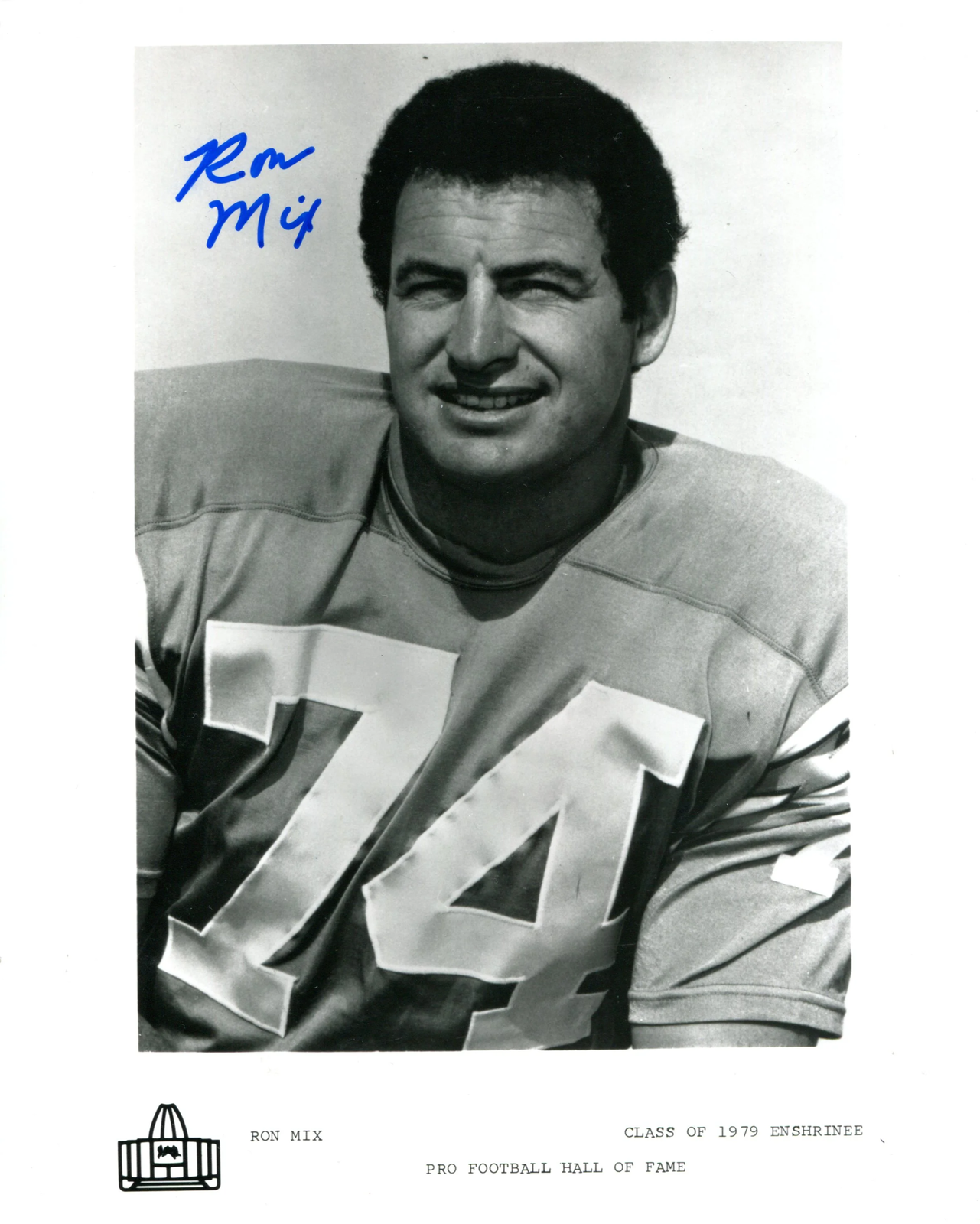 Ron MIx Autographed 8x10 Photo | eBay