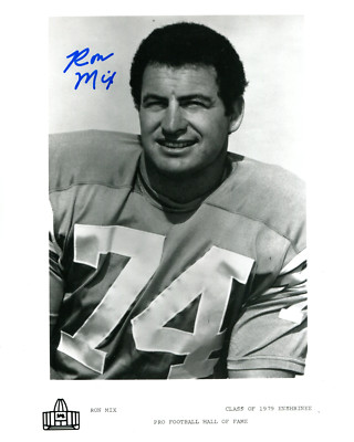 Ron MIx Autographed 8x10 Photo | eBay