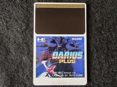 Darius Plus NEC PC Engine TurboGrafx-16 PCE game, Working-g0611- | eBay