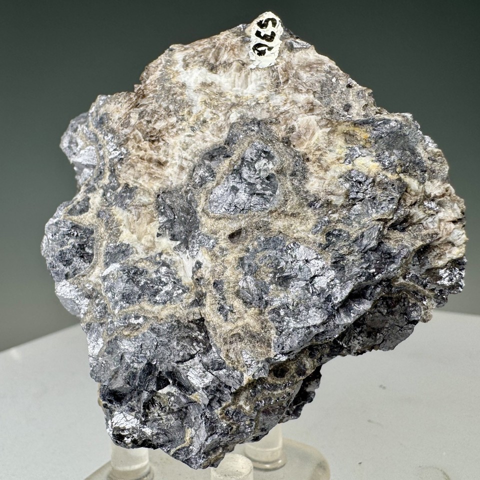 Interesting Banded Galena Ore Specimen: Raibl Mines, Udine Province ...