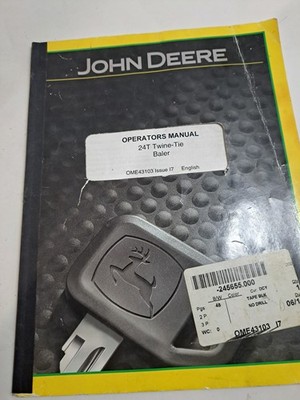 Original Owners / service manual for John Deere 24 t hay baler. | eBay