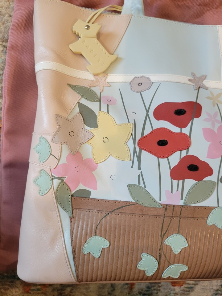 Radley London Signature Springtime Leather Tote Bag (2008) | eBay