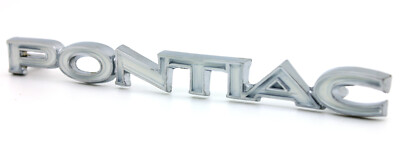 1974 "PONTIAC" GTO & VENTURA Header Panel Emblem Nose Script Trim For ...