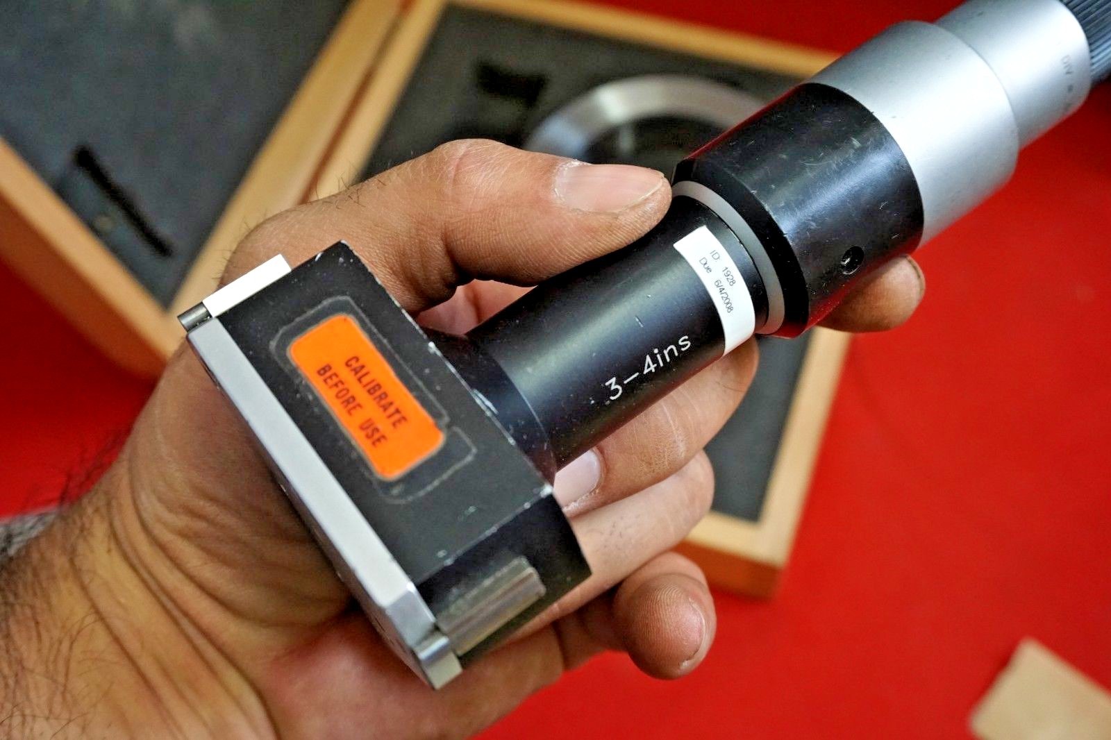 Fowler 52-255-027 Bowers Holmike Internal Micrometer Set 3.000-4.000 ...