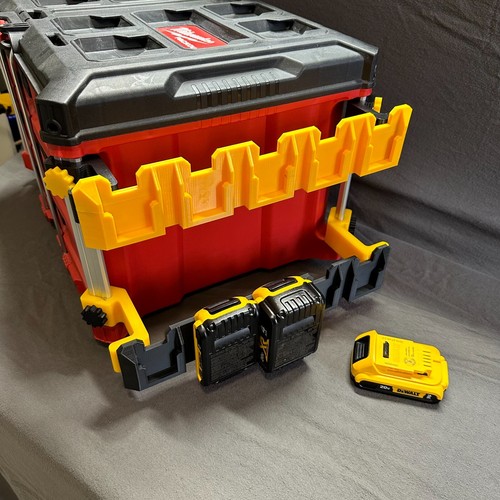 5-in-1 Dewalt 20V Battery Holder for Milwaukee Packout | 3D Printed ...