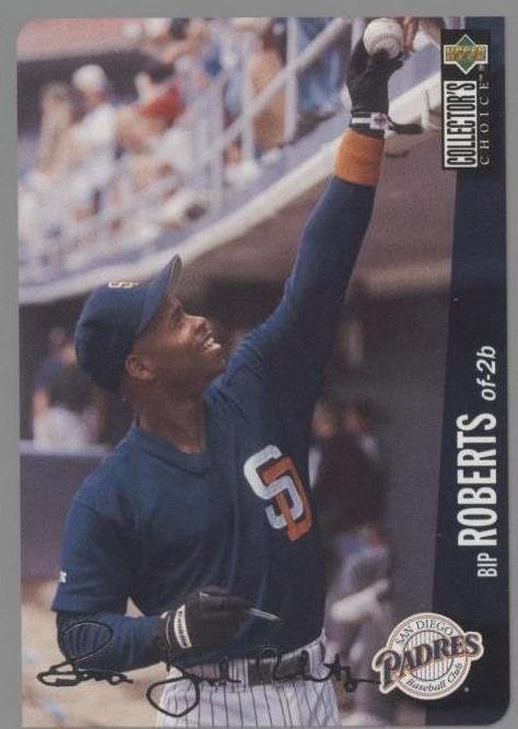 1996 Upper Deck Collector's Choice - Bip Roberts #295 Silver Foil ...
