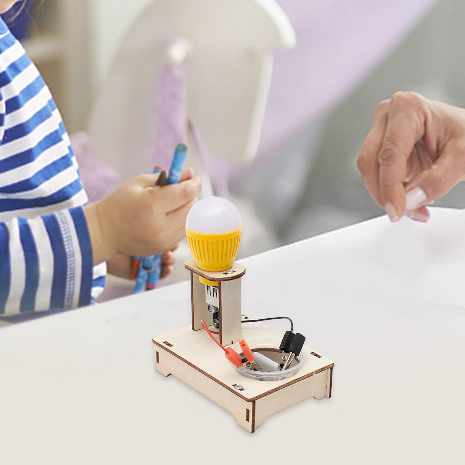 DIY Salt Water Powered Generator Model Toy Stem Kit Educational ...