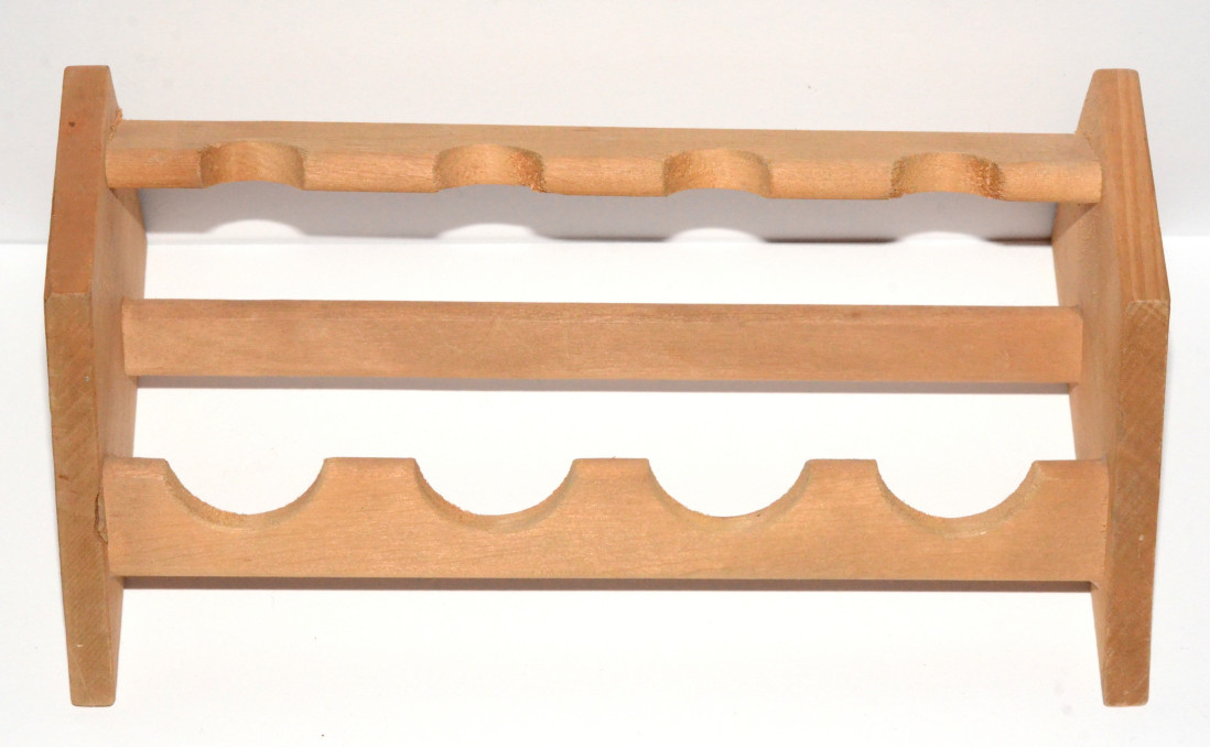 GENUINE SOFT WOOD 4 PIPE STAND RACK * V. GOOD * pfeife pipa | eBay ...