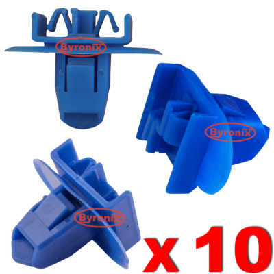 REAR WHEEL ARCH FLARE COVER TRIM MOULDING CLIPS FOR TOYOTA RAV 4 BLUE ...