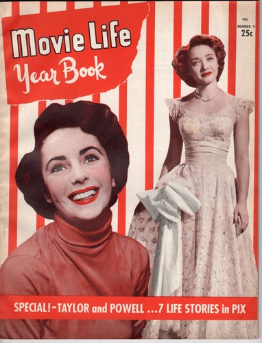 MOVIE LIFE YEARBOOK #9 1949 John Wayne LIZ TAYLOR Jane Powell ROBERT ...