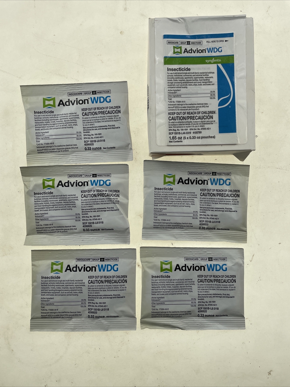 Insecticide Arilon Syngenta- 5 pouches, 0.33 oz each | eBay