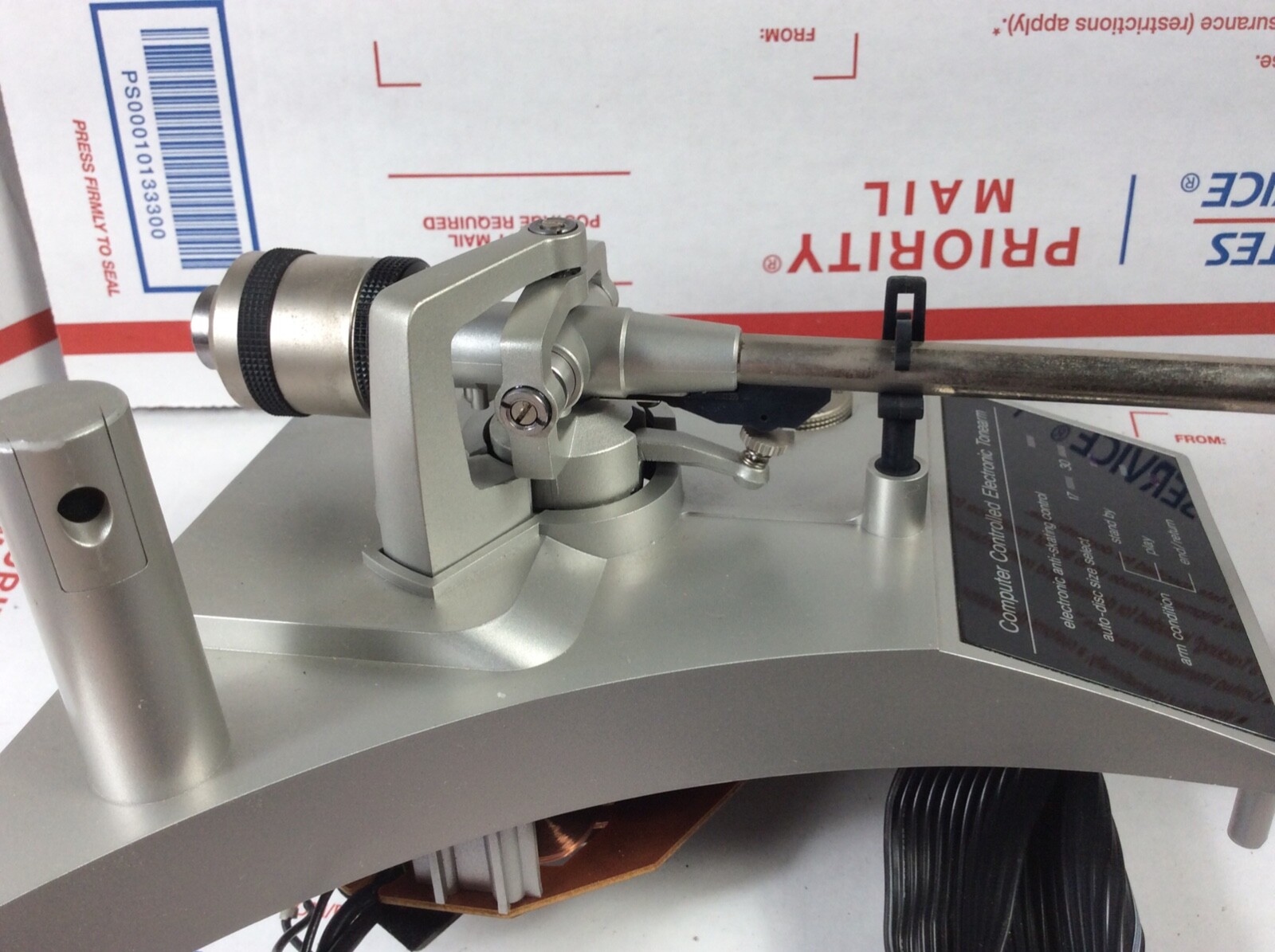 Technics SL-MA1 Boron-NI Tonearm assembly GRADO ZF 3 Cartridge No ...