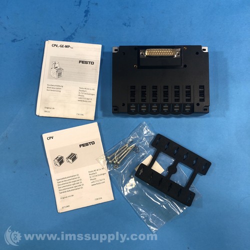 Festo CPV14-GE-MP-6 Pneumatic Valve Manifold FNIP | eBay