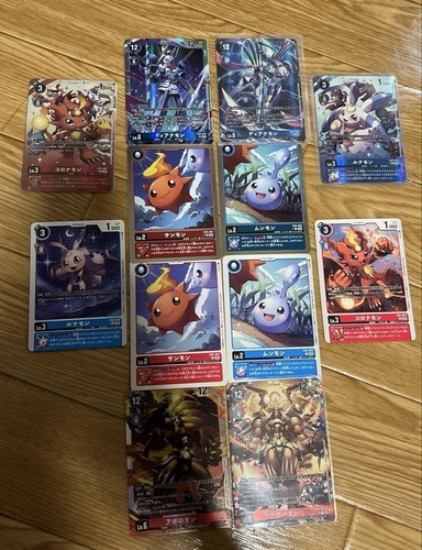 Digimon Card Galaxy Lunamon Coronamon Apollomon Dianamon Parallel | eBay