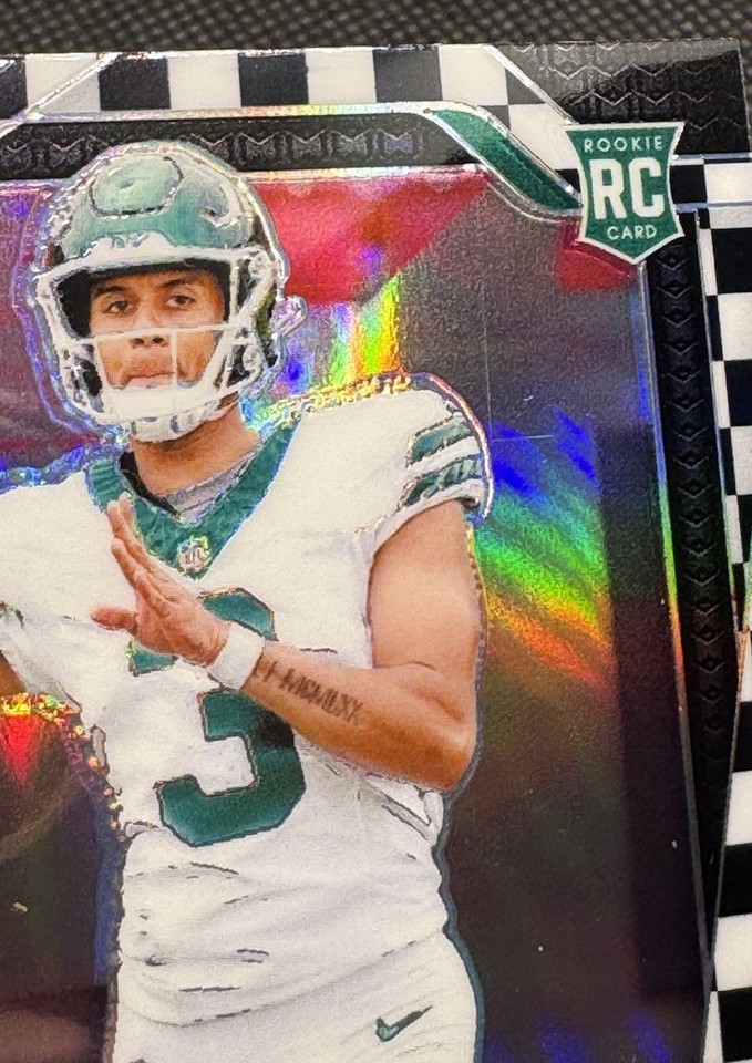 2024 Prizm Jordan Travis Rookie Card Checkerboard / Jets RC SP | eBay