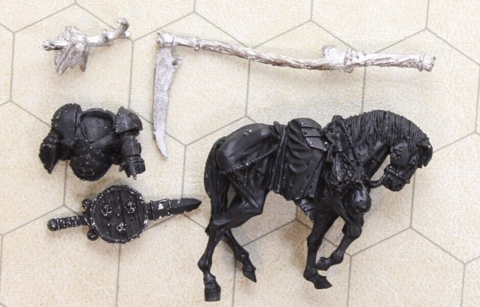 Warhammer WHFB AoS LORD of NURGLE on Daemonic STEED- OOP metal GW CHAOS ...