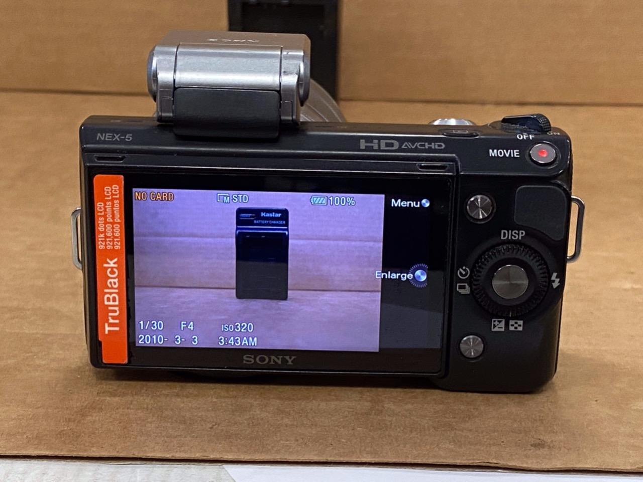 SONY ALPHA NEX-5 DIGITAL CAMERA W/ SILVER SONY 18-55mm LENS- USED. | eBay