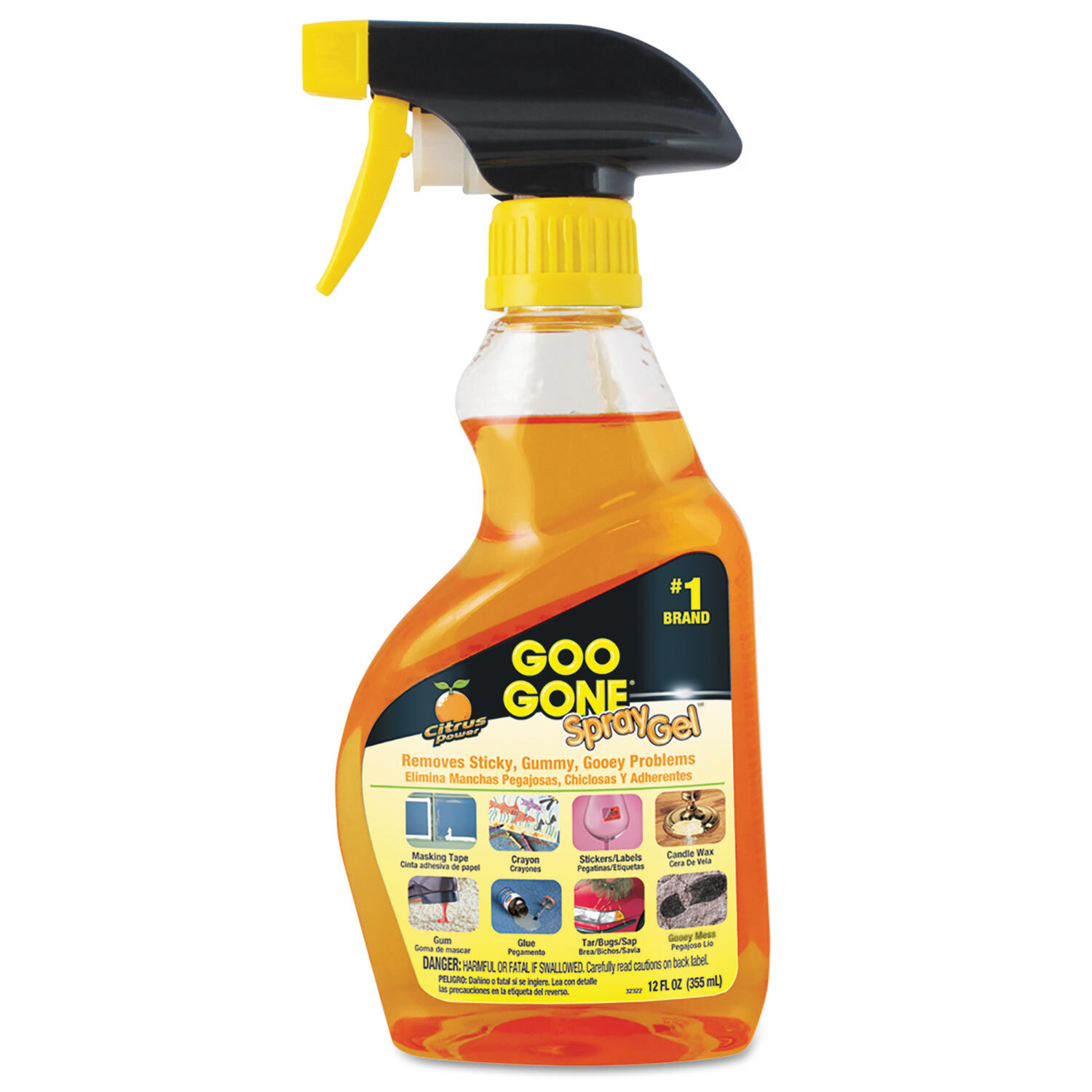 Goo Gone Spray Gel Cleaner Citrus Scent 12 oz Spray Bottle 2096EA | eBay