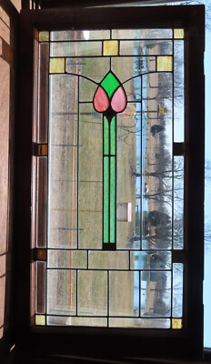 Stained Glass Windows - Art Deco Stained Glass Window