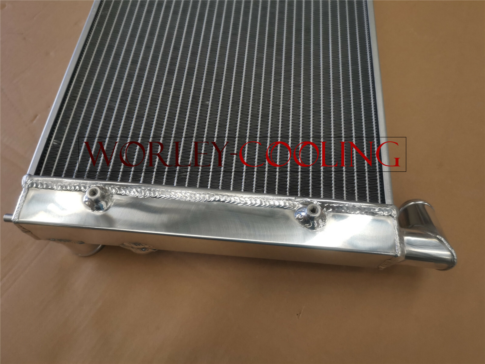 2 ROW Aluminum Radiator for Volkswagen VW Golf 2 & Corrado VR6 Turbo ...