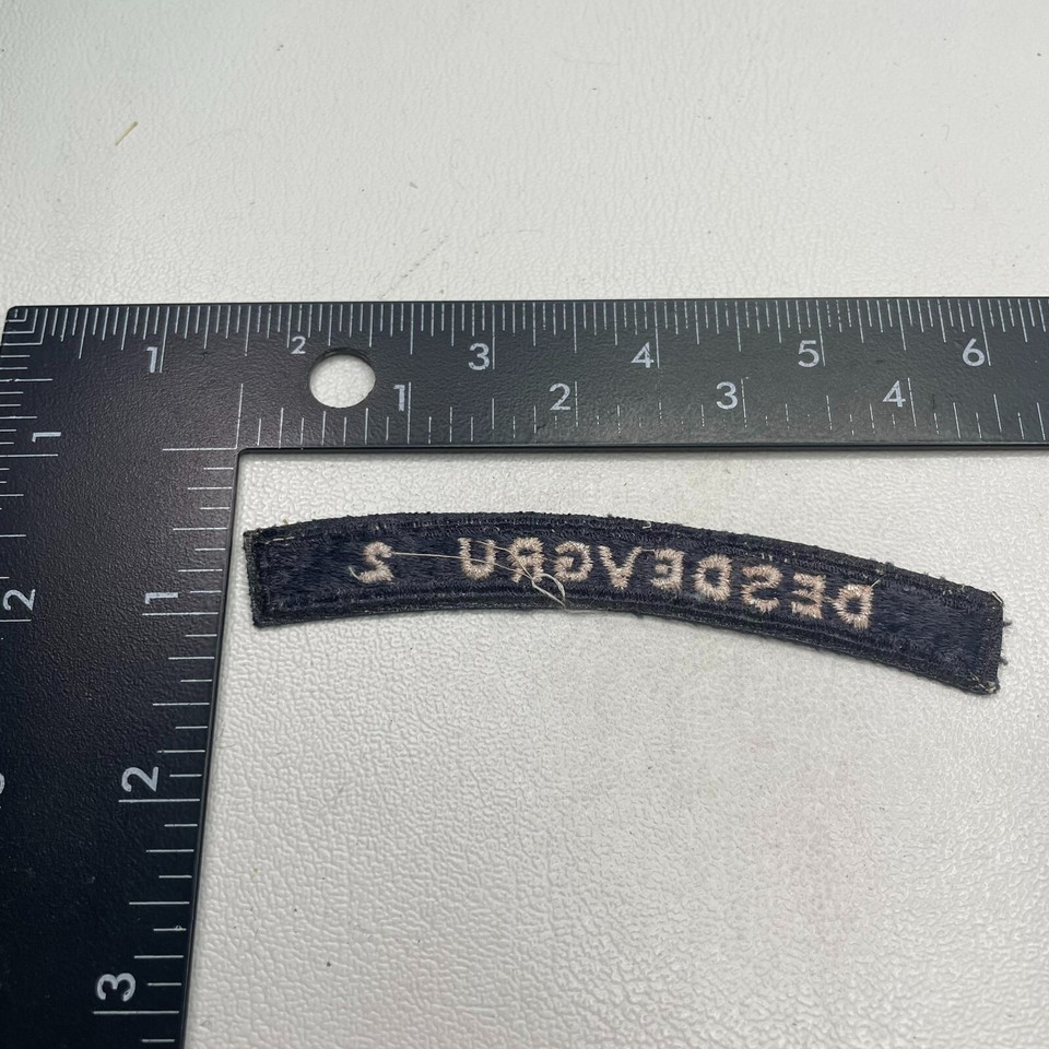 US Navy Tab DESDEVGRU 2 Destroyer Development Group Two Patch (Rocker ...