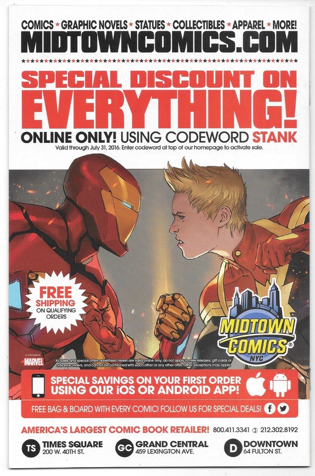 Squadron Supreme #9 Skottie Young Baby Variant NM+ 2016 Marvel Comics Hyperion | eBay