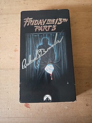 Richard Brooker Signed Autograph Friday the 13th part 3 Jason Voorhees ...