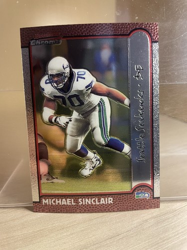 1999 Bowman Chrome Football Card #73 Michael Sinclair | eBay