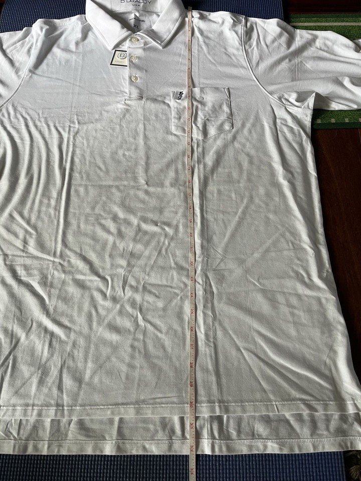 NEW B. Draddy Sport Fried Egg Golf Shotgun Start Golf Liam Polo Mens XL ...
