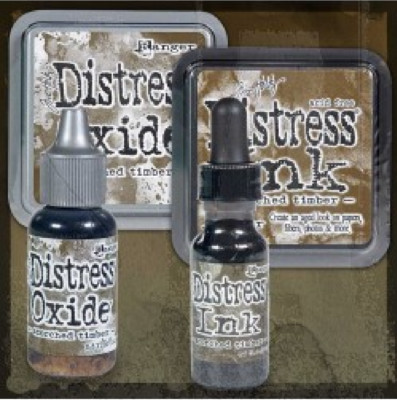 Tim Holtz SCORCHED TIMBER- JAN 2024 Distress Oxide & Orig Ink Pad ...