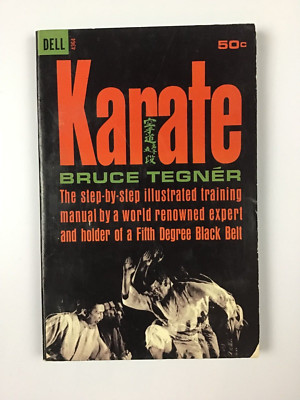 Karate by Bruce Tegner First Print (1963) Dell Paperback Illustrated ...