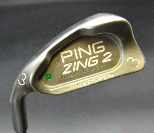 Left Handed Ping Zing 2 Karsten Green Dot 3 Iron Stiff Steel Shaft ...
