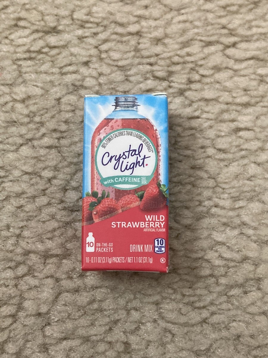 Individual Crystal Light Packs Crystal Light Powdered Drink Mix