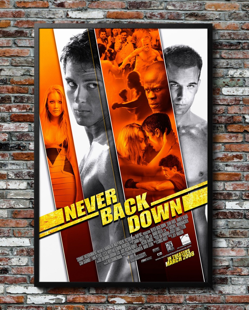 Never Back Down Poster
