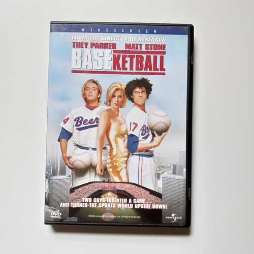 BASEketball DVD 1998 Comedy Movie Matt Stone Trey Parker Cult Classic ...