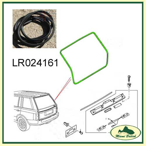 LAND ROVER LUGGAGE COMPARTMENT DOOR SEAL RANGE 03-12 LR024161 USED | eBay