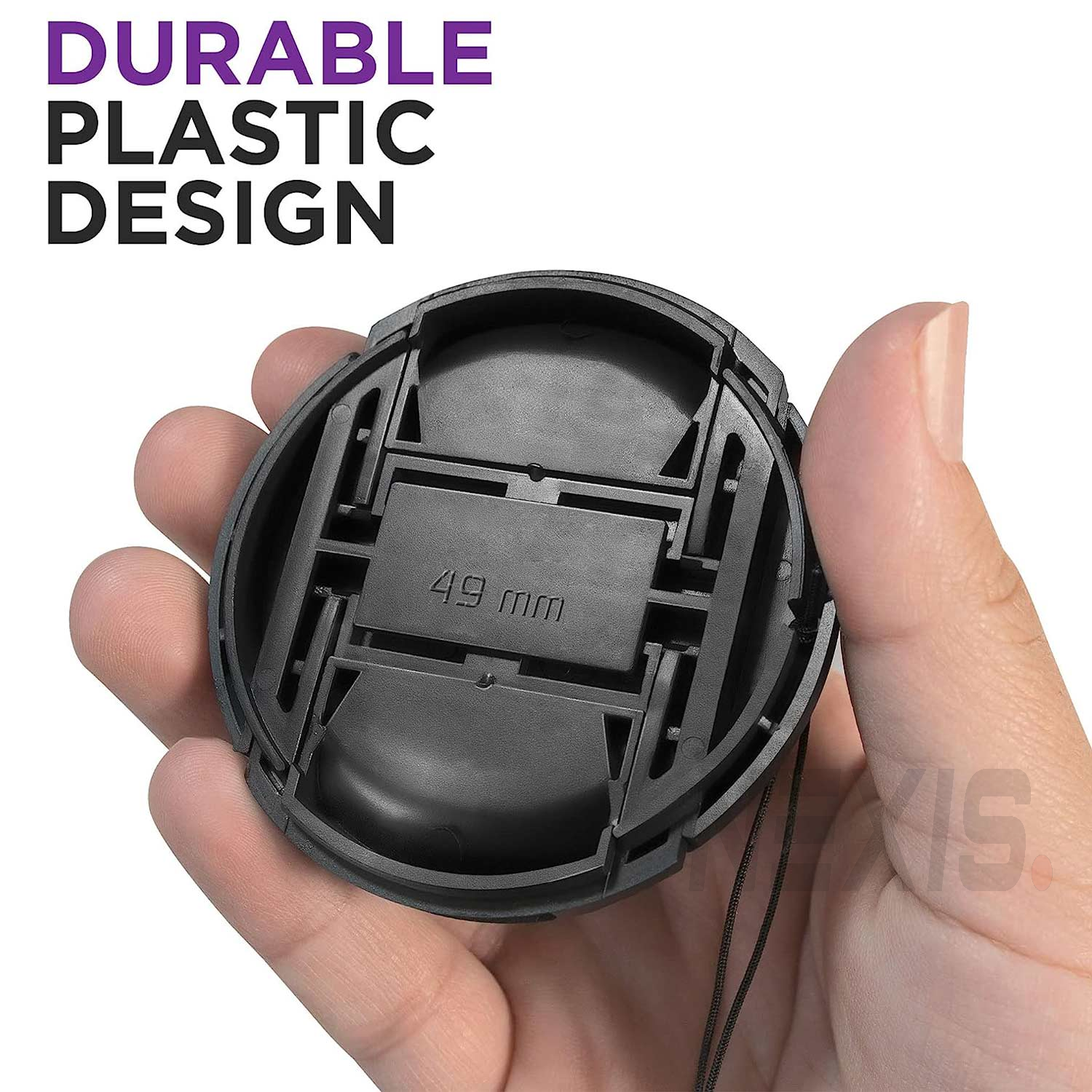 Universal Camera Lens Cap Cover 49 52 58 67mm For Canon Nikon Sony ...