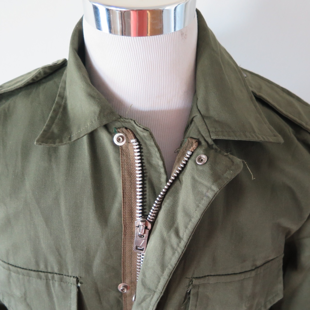 VINTAGE MILITARY STYLE HUNTING JACKET M-52 M52 SIZE SMALL 80's | eBay