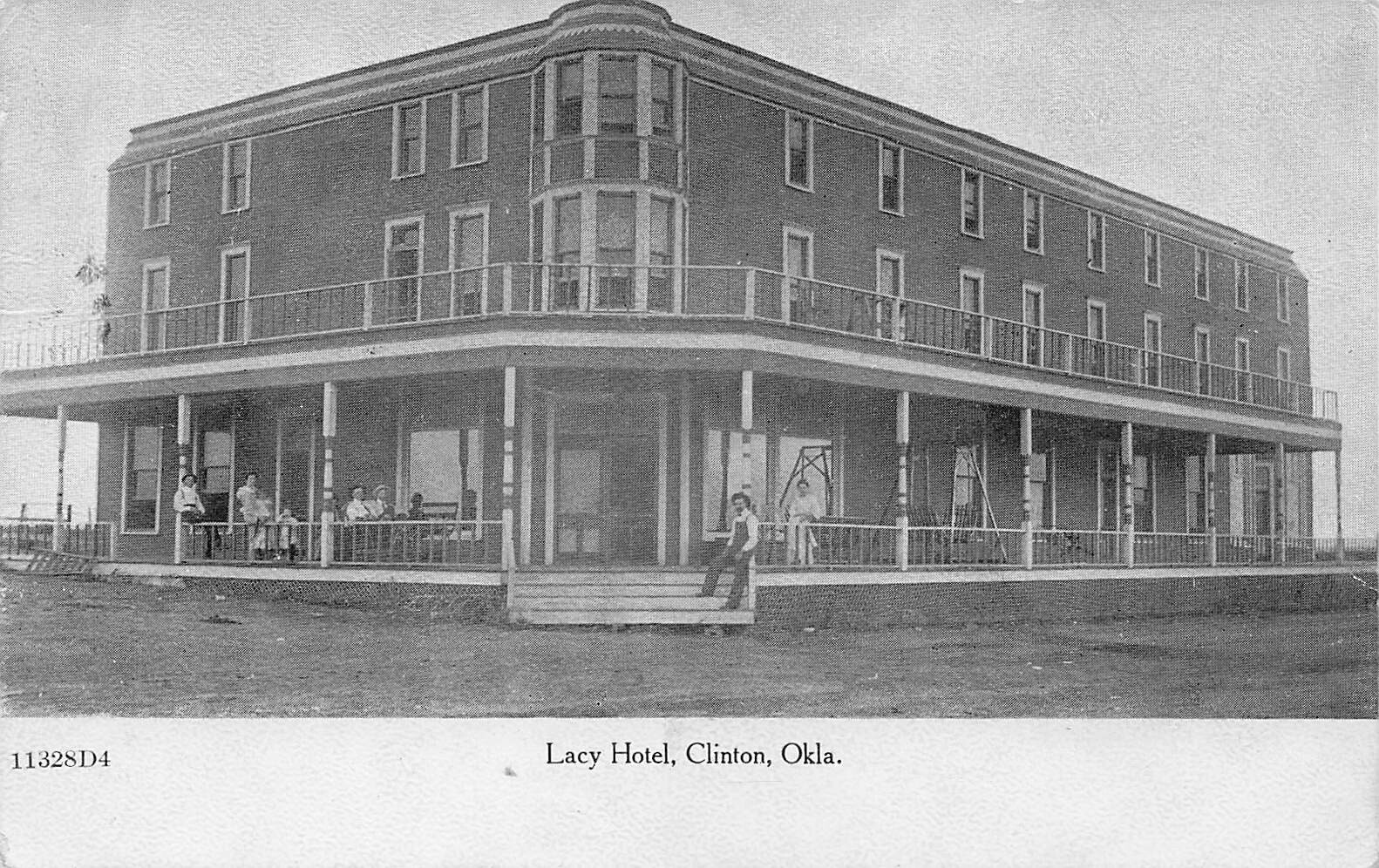 Postcard Lacy Hotel, Clinton, Oklahoma - used in 1913 | eBay