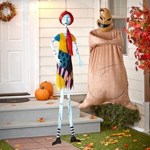 NIGHTMARE BEFORE CHRISTMAS Hanging Posable Props Characters Halloween ...