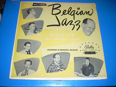 BELGIAN JAZZ David Bee Bally Records 12005 LP VG+ disc | eBay