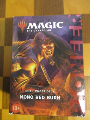 Pioneer Challenger Deck 2021: Mono Red Burn Magic the Gathering MTG NEW ...