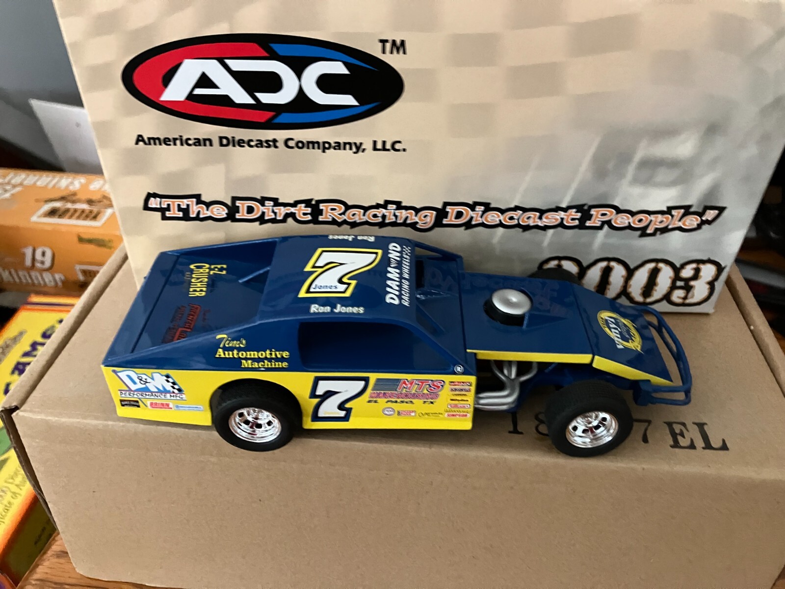 ADC 2003 #7 RON JONES 1/24 DIRT MODIFIED | eBay