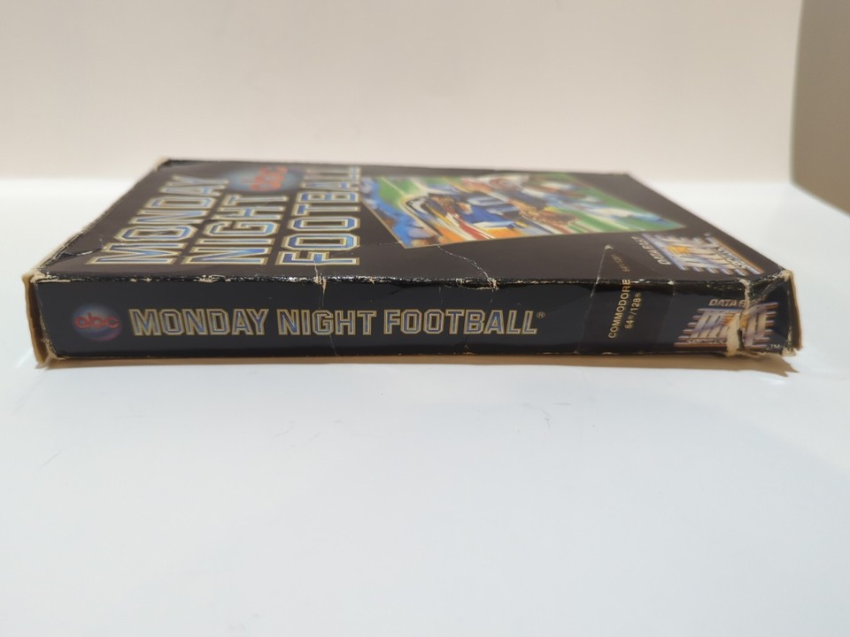 ABC Monday Night Football - (Data East, 1989) Commodore 64 complete ...