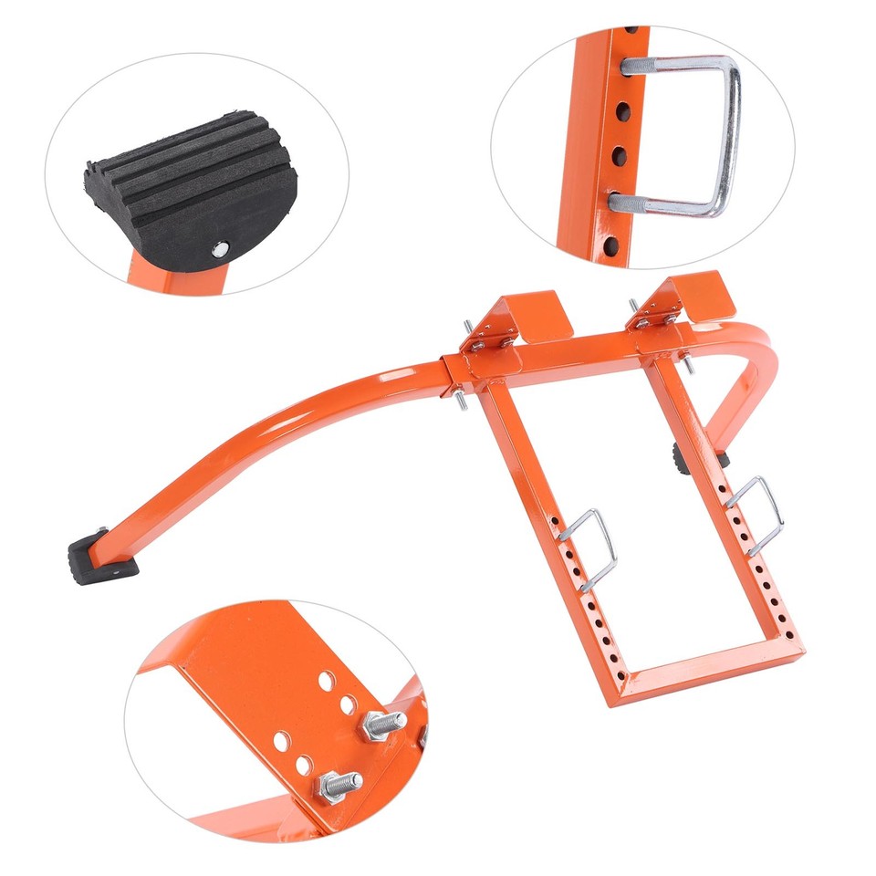Orange Ladder Stabilizer Steel Ladder Roof Hook Wing Span Standoff For ...