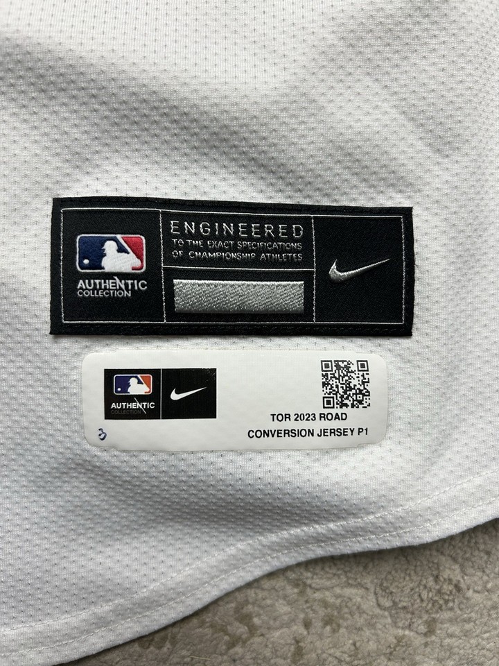 2023 Prototype Nike Authentic Toronto Blue Jays WhiteBaseball Jersey ...