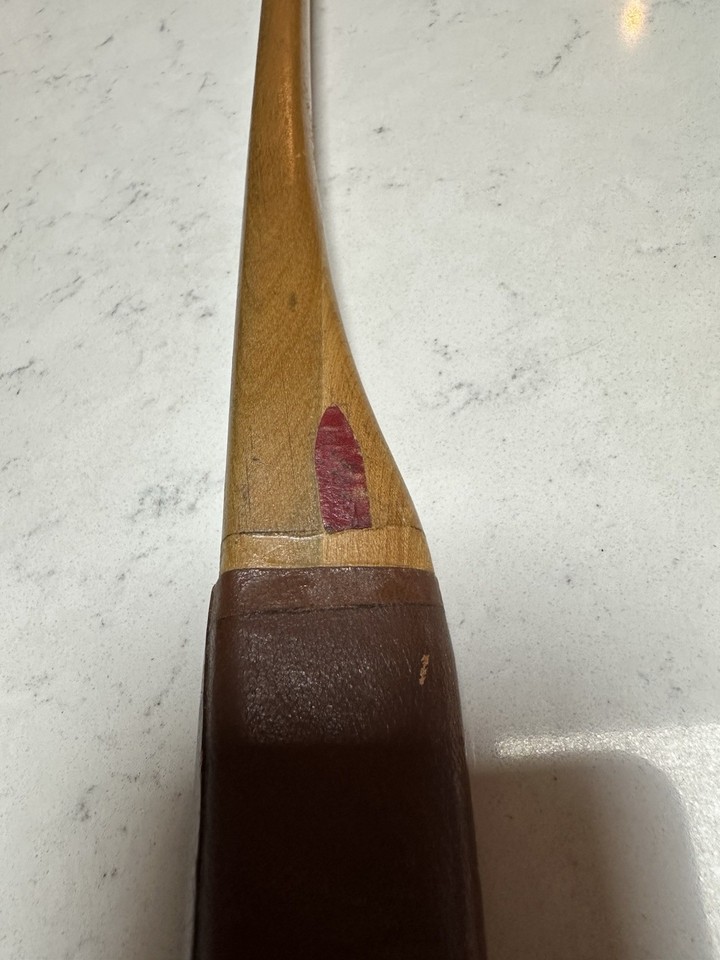 Vintage 61” Wooden Longbow – Ambidextrous Archery Bow w/ Leather Grip ...