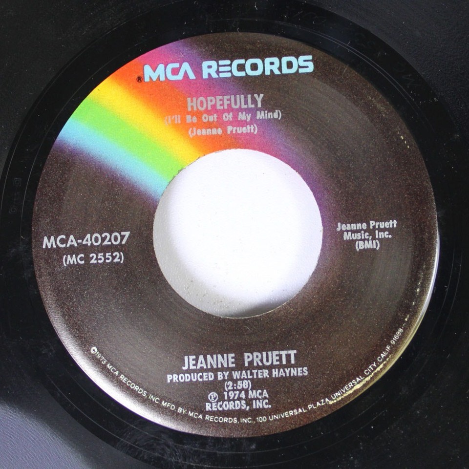 Country 45 Jeanne Pruett - You Don'T Need To Move A Mountain ...